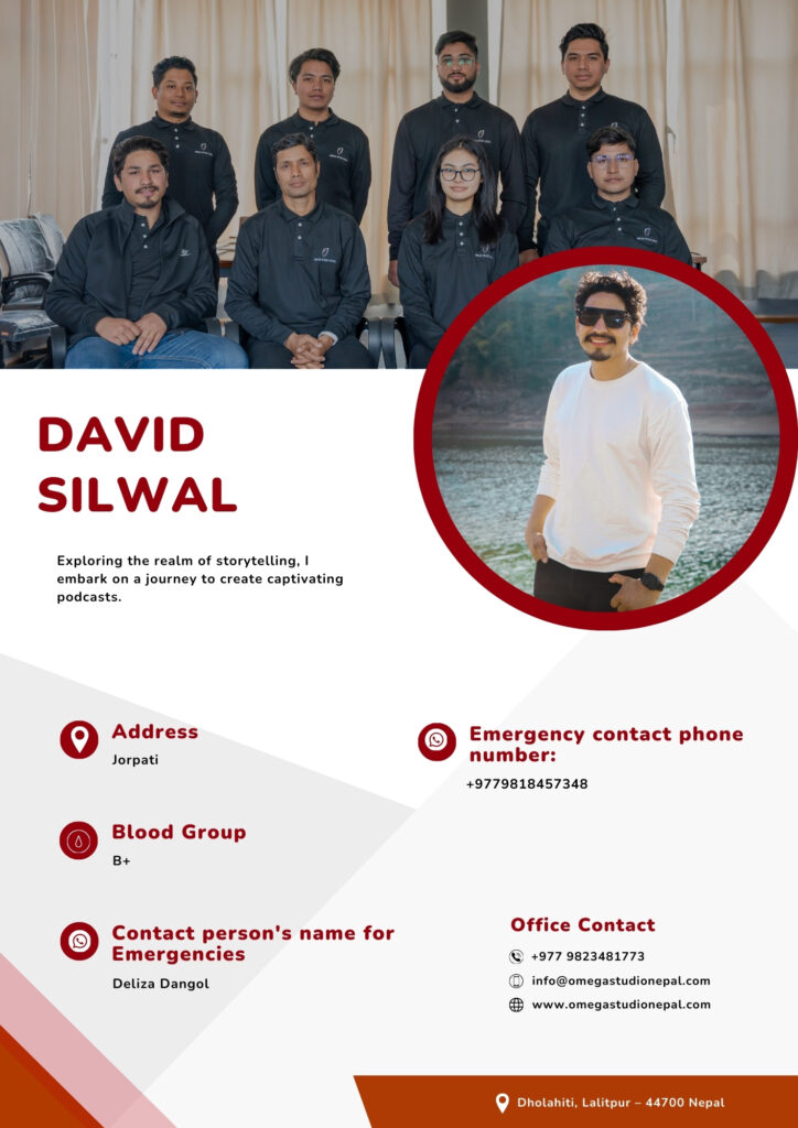 David Silwal - Omega Studio Nepal